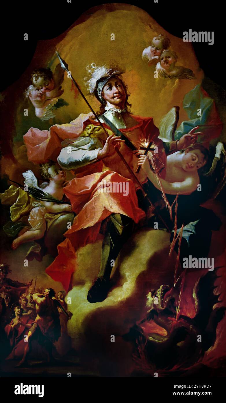 The Glorification of Saint George ( Dragon ) 1770 Ignaz Josef Raab ...