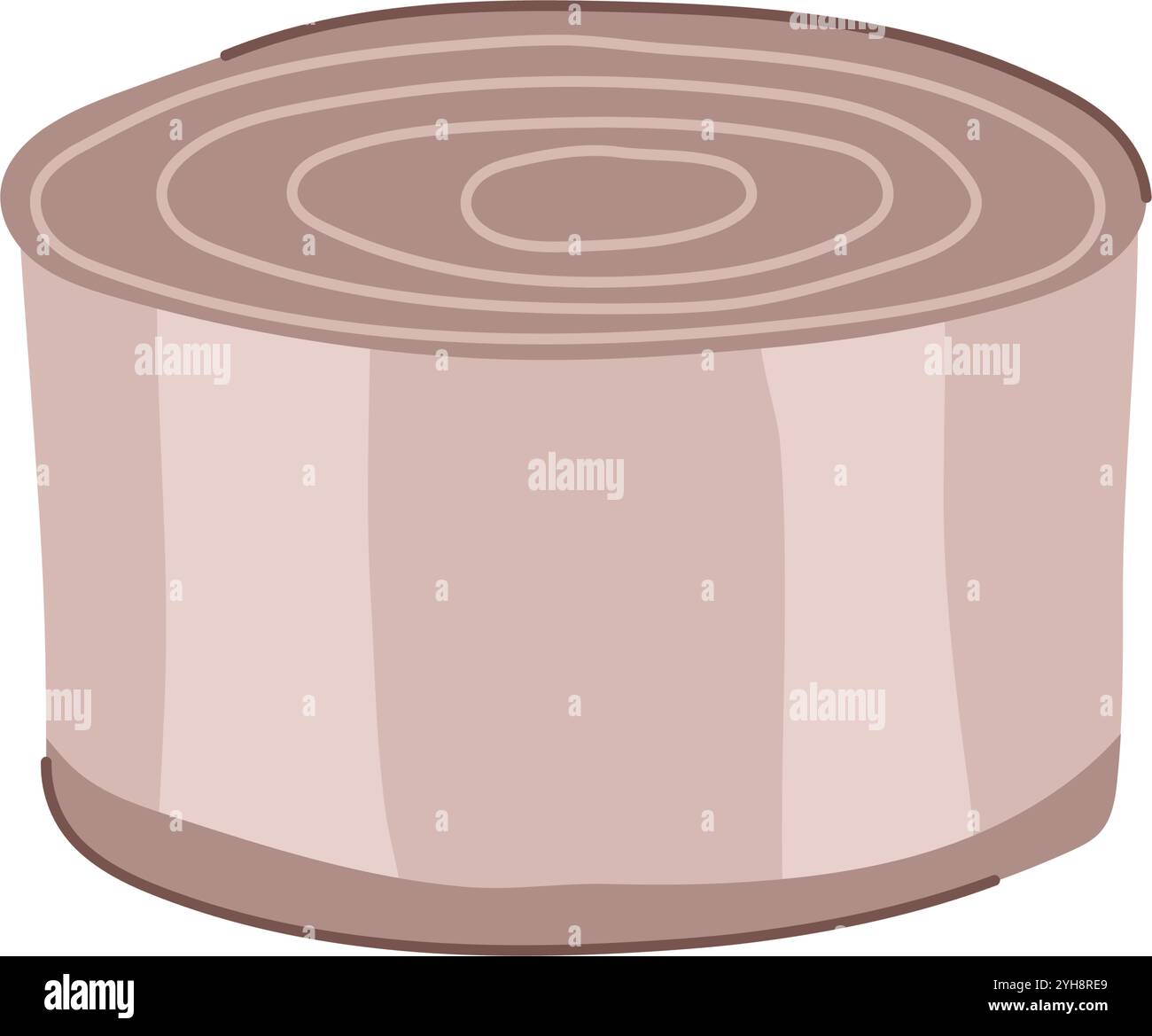 container tin can cartoon vector illustration Stock Vector Image & Art ...
