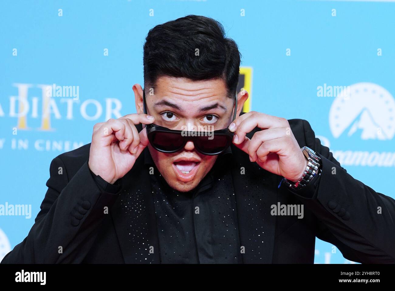 Estevan Plazola attending the MTV Europe Music Awards 2024 at the Co-Op ...