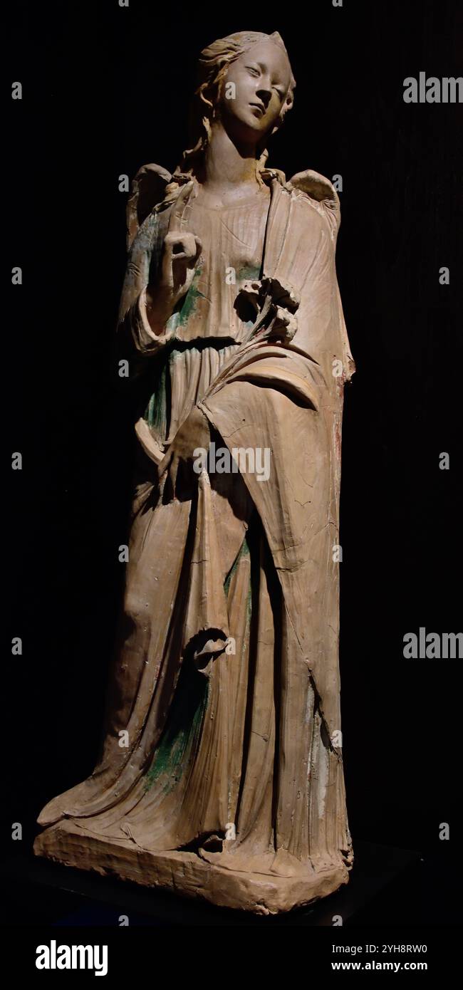 Archangel Gabriel 1457-1462 by Agostino di Duccio, Italian, Italy ...
