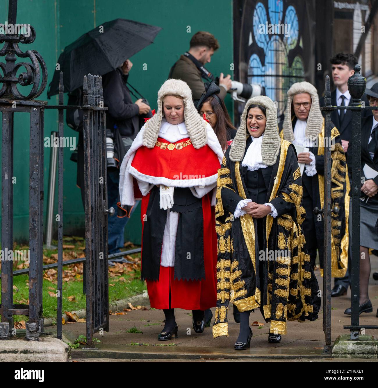 The Lady Chief Justice Carr (left) and the Lord Chancellor Shabana ...