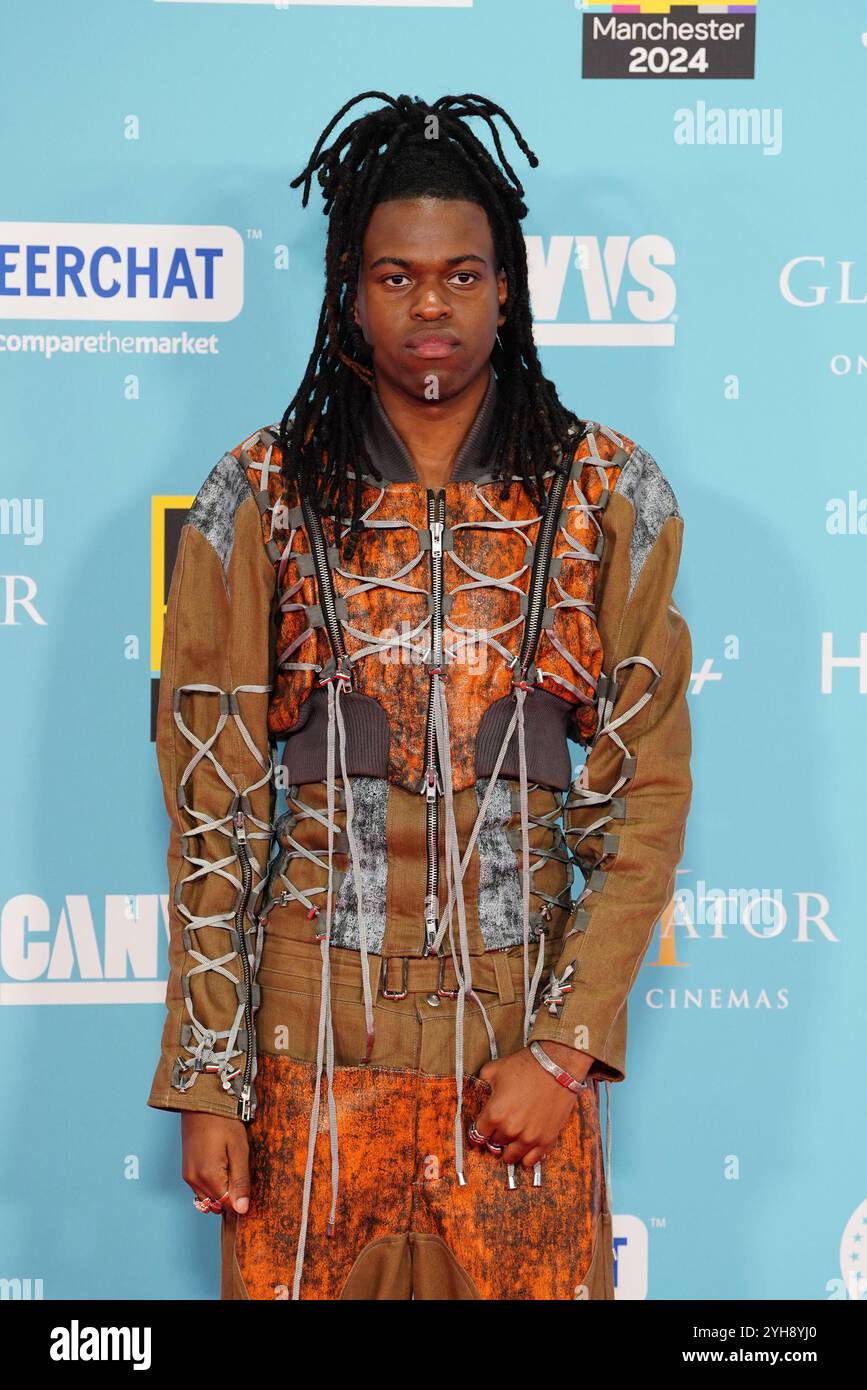 Jordan Adetunji attending the MTV Europe Music Awards 2024 at the Co-Op ...