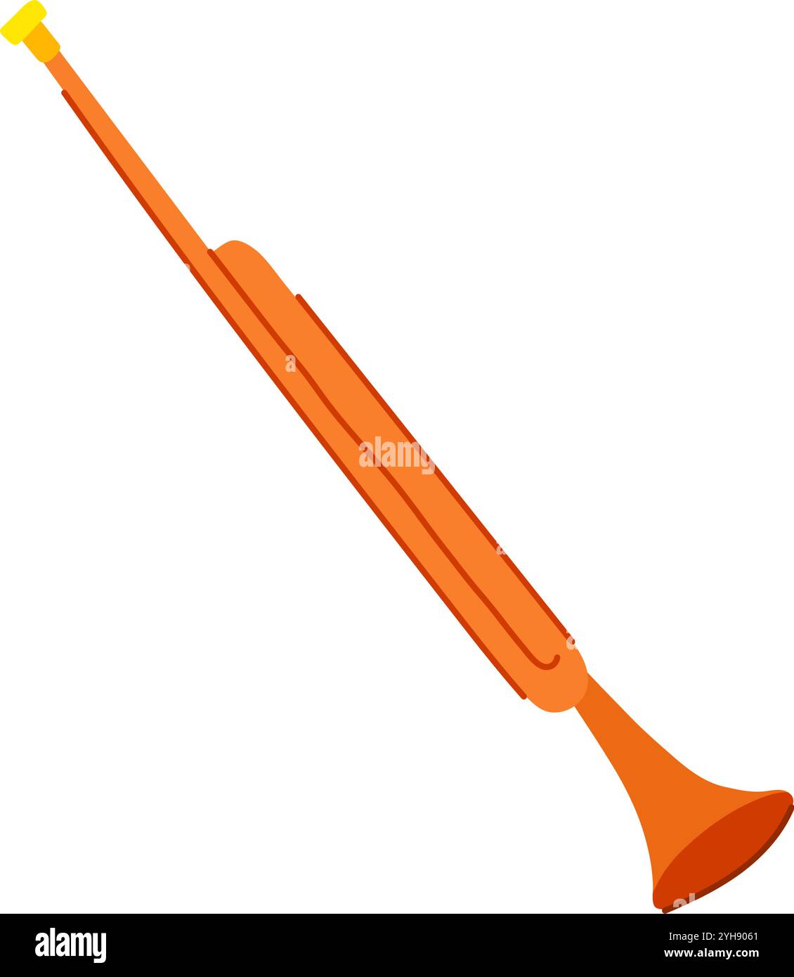 band trumpet cartoon vector illustration Stock Vector Image & Art - Alamy