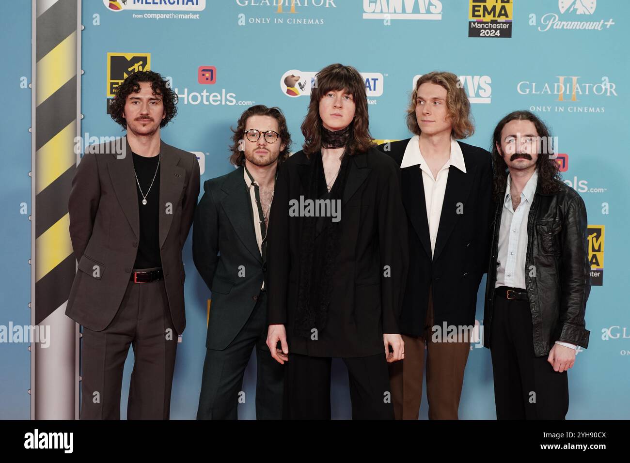 (left-right) Charlie Salt, Joe Donovan, Tom Ogden, Myles Kellock and ...