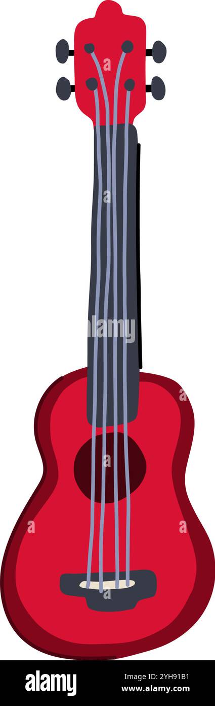 chords ukulele cartoon vector illustration Stock Vector Image & Art - Alamy