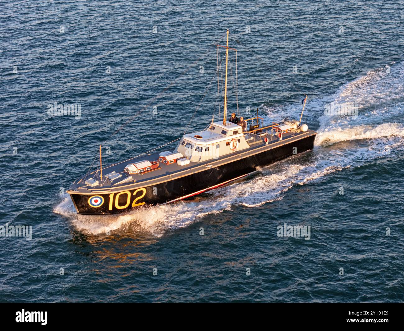 HSL 102, the only survivor of the 100 class of fast offshore rescue ...