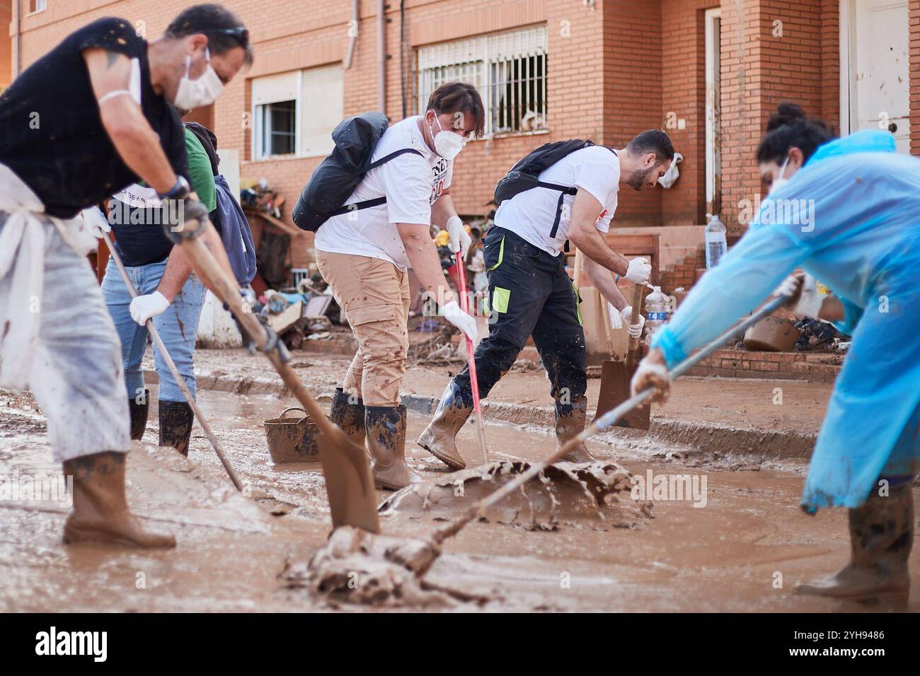 Devastating Scenes From The Valencia Flood VALENCIA, SPAIN - NOVEMBER ...