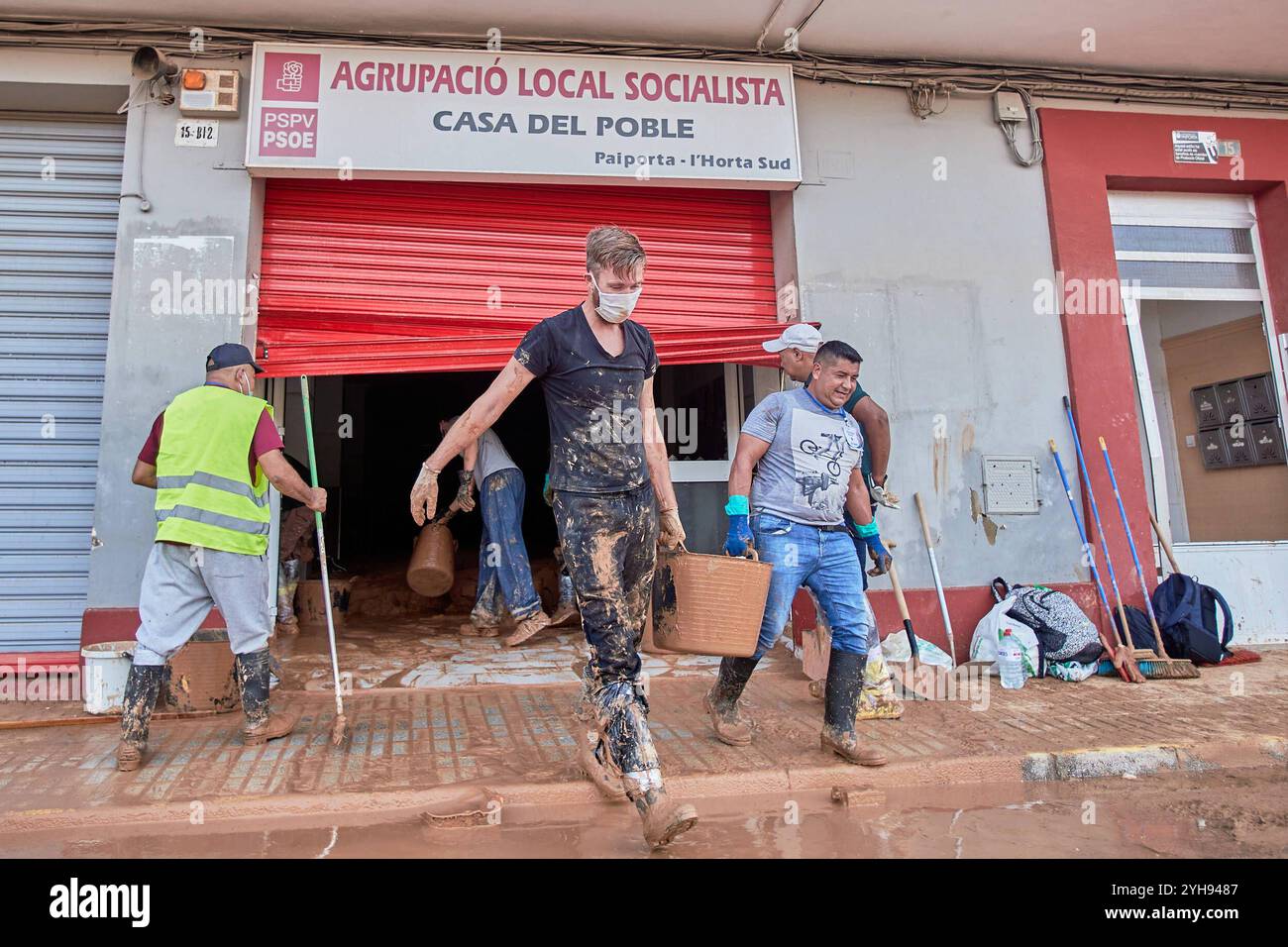 Devastating Scenes From The Valencia Flood VALENCIA, SPAIN - NOVEMBER ...