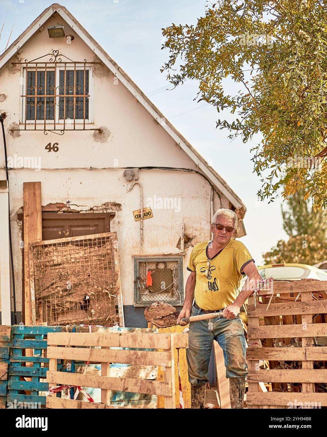 Devastating Scenes From The Valencia Flood VALENCIA, SPAIN - NOVEMBER ...