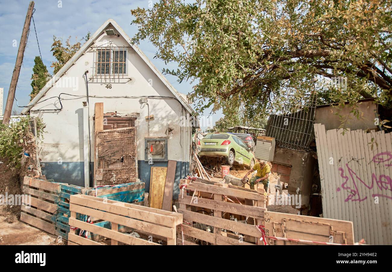 Devastating Scenes From The Valencia Flood VALENCIA, SPAIN - NOVEMBER ...