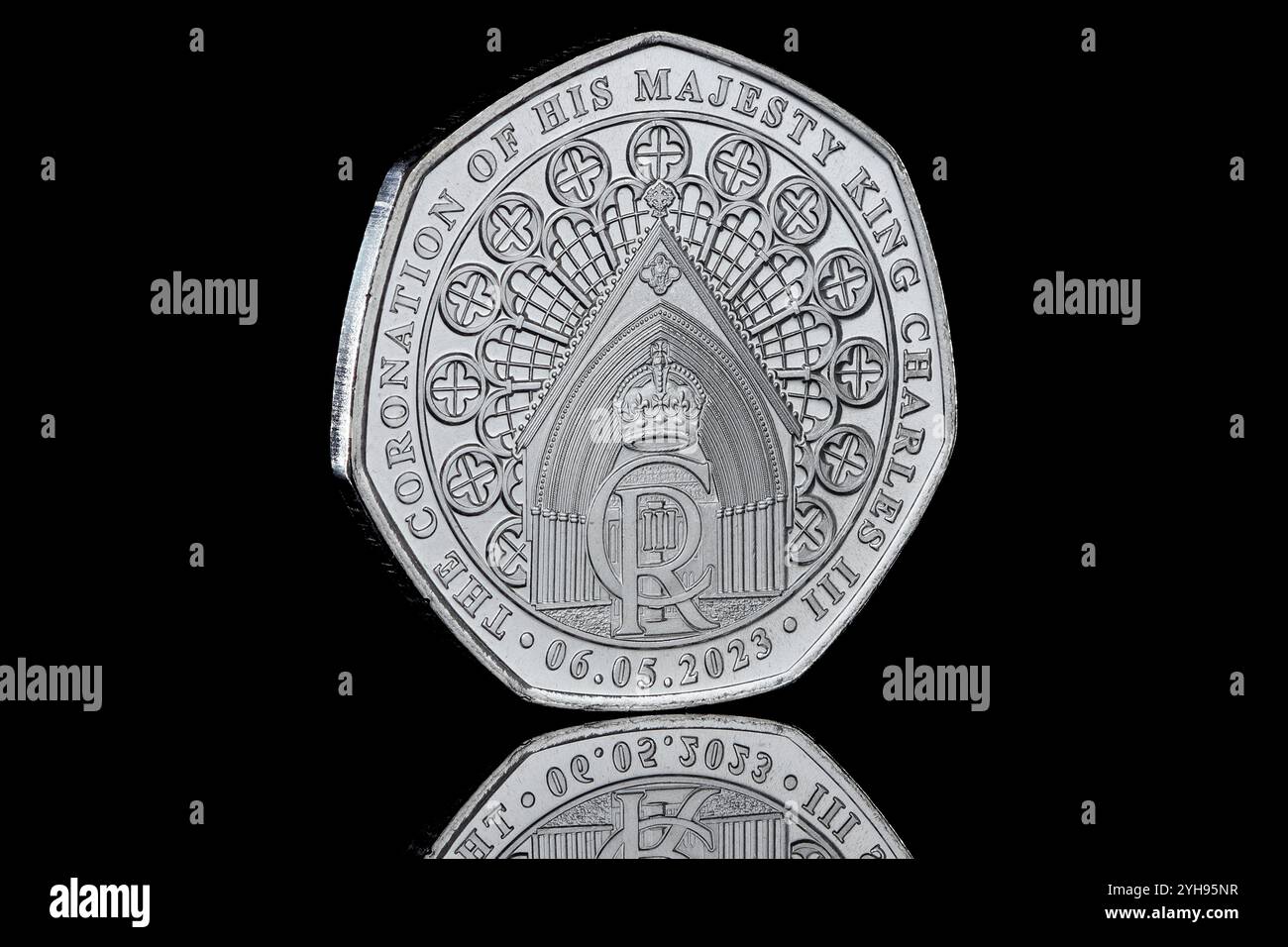 2023 Gibraltar 50p coin to commemorate King Charles III Coronation at ...