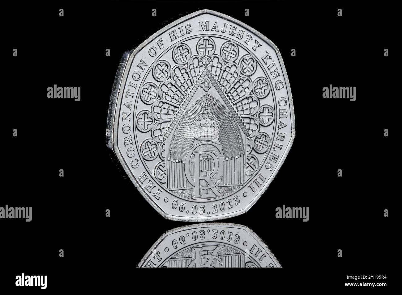 2023 Gibraltar 50p coin to commemorate King Charles III Coronation at ...