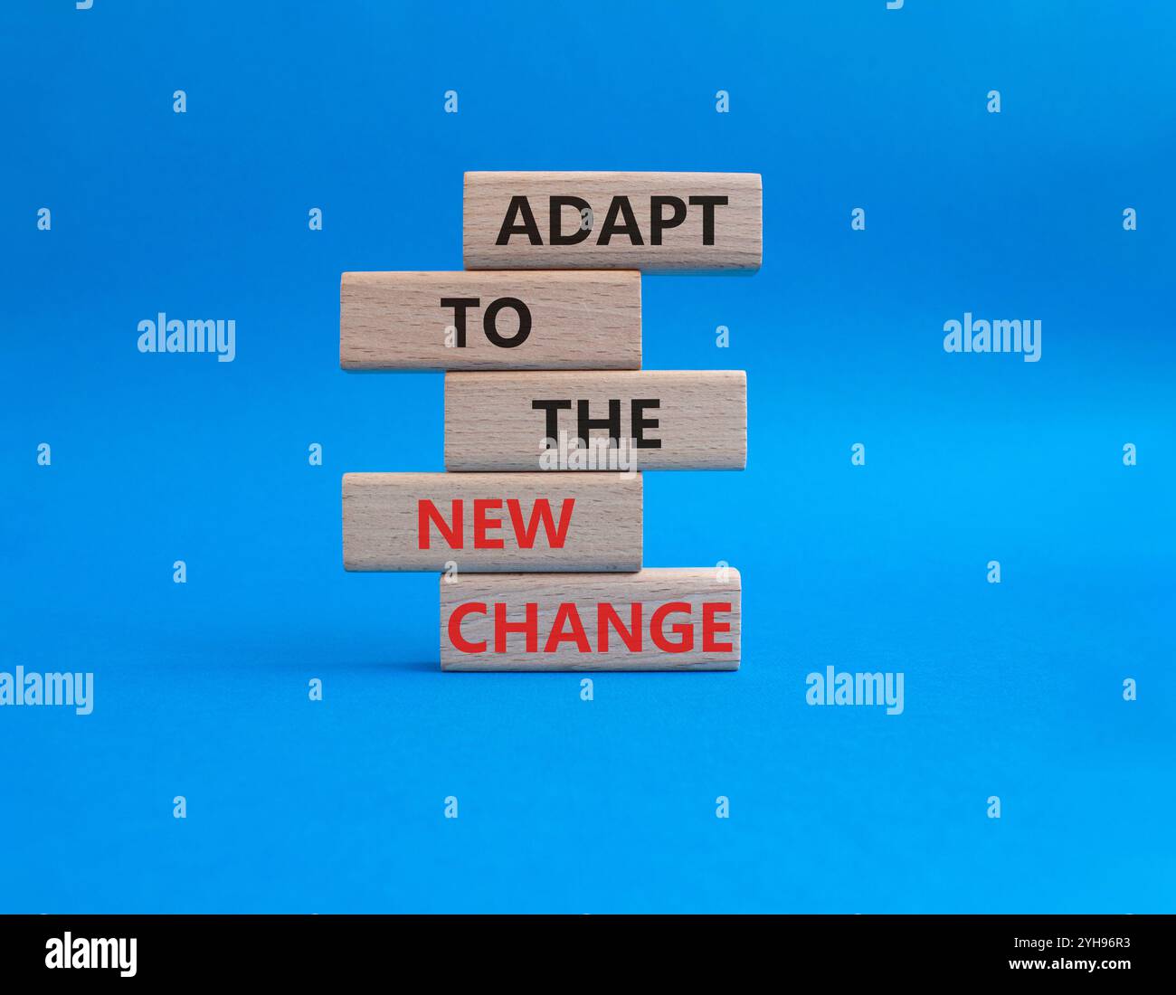 Manage and Adapt to Changes symbol. Wooden blocks with words Manage and ...