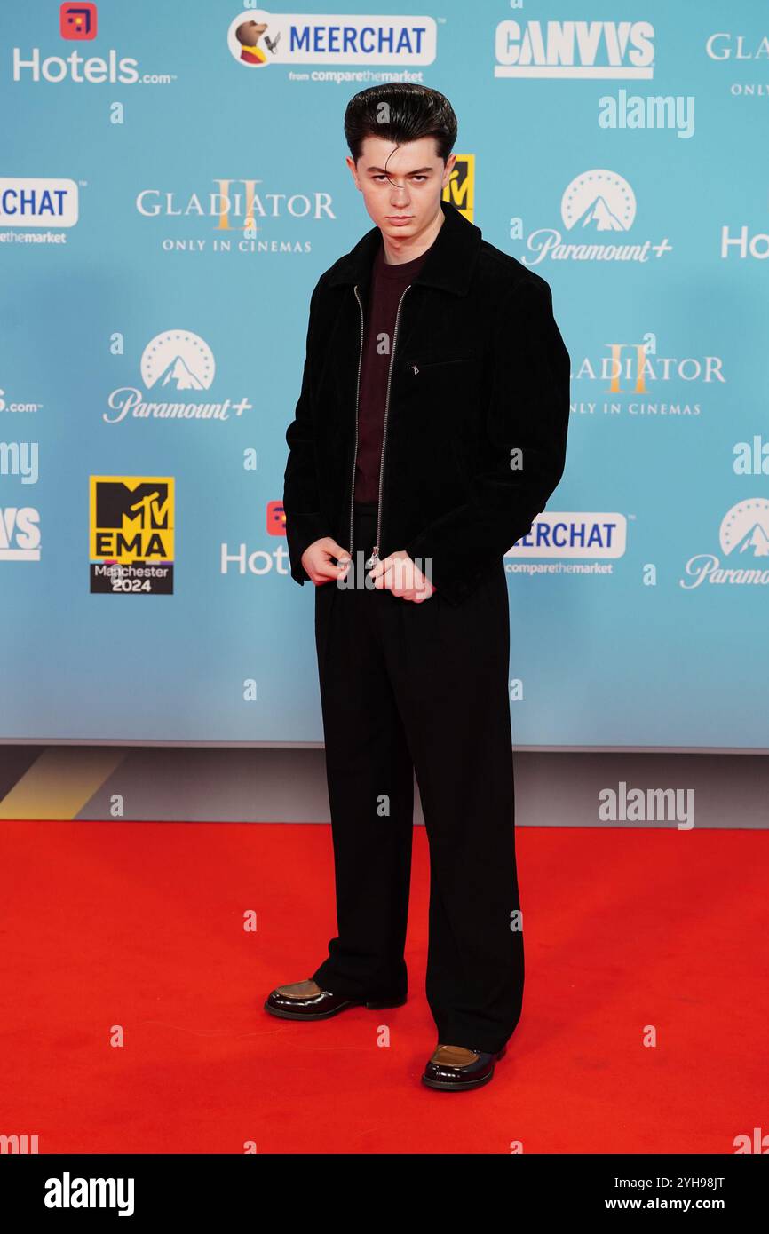Elliot James Reay attending the MTV Europe Music Awards 2024 at the Co ...