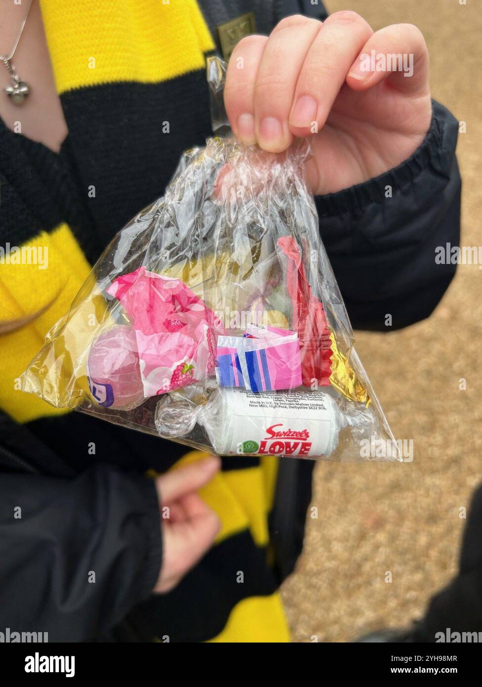 Sweets sent by the Duke of Sussex, who is a global ambassador for the ...