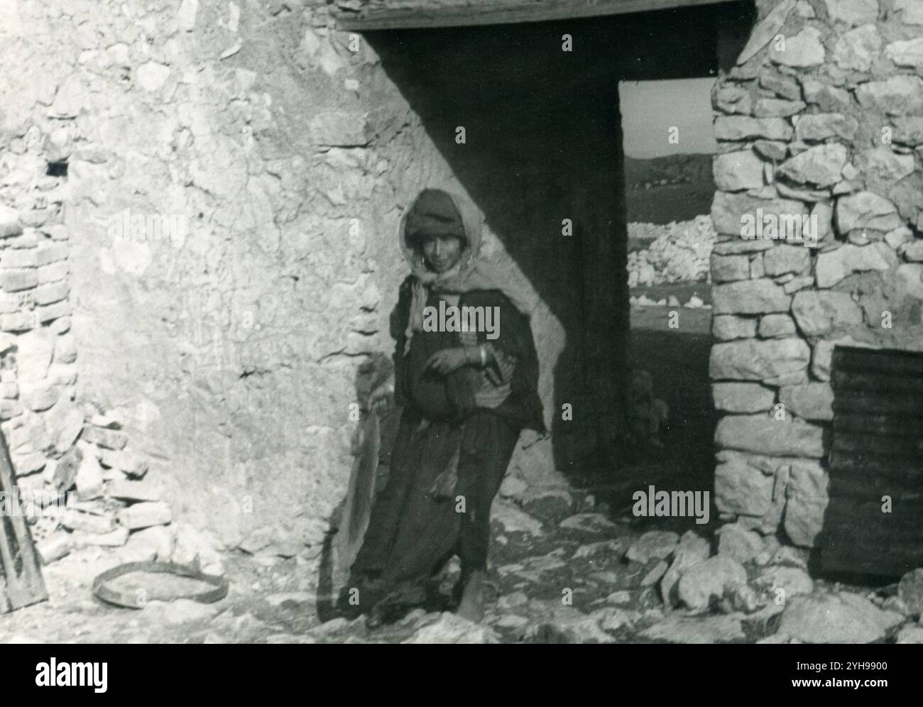 Children in Derna, Libya, Africa - 1942 Stock Photo - Alamy