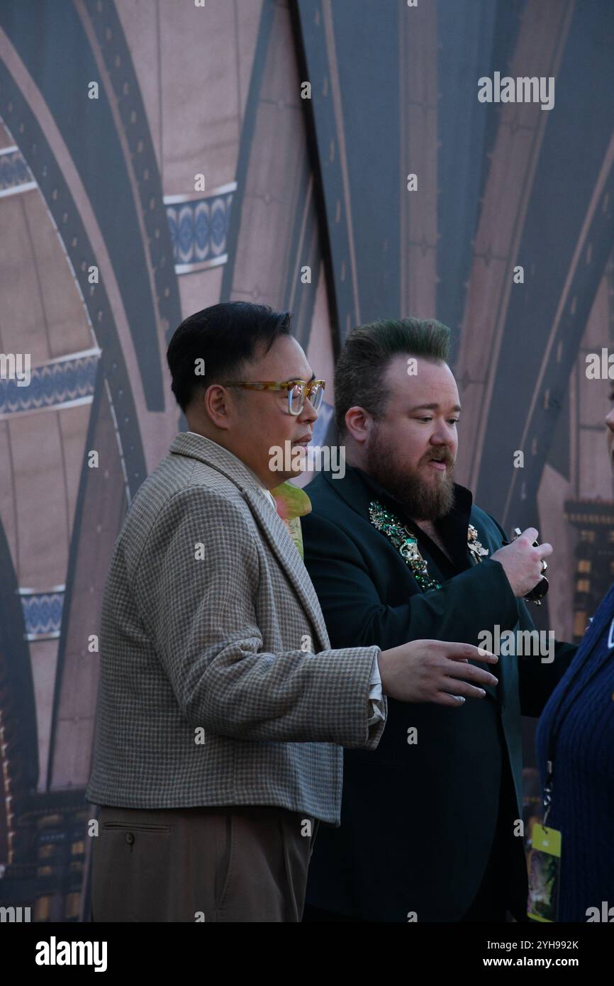 Los Angeles, California, USA 9th November 2024 Actor Nico Santos and ...