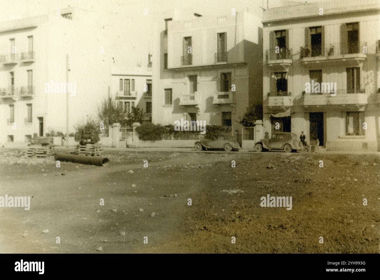 WW2 - WWII, second world war, City of Derna, Libya, Africa, 1942 Stock ...