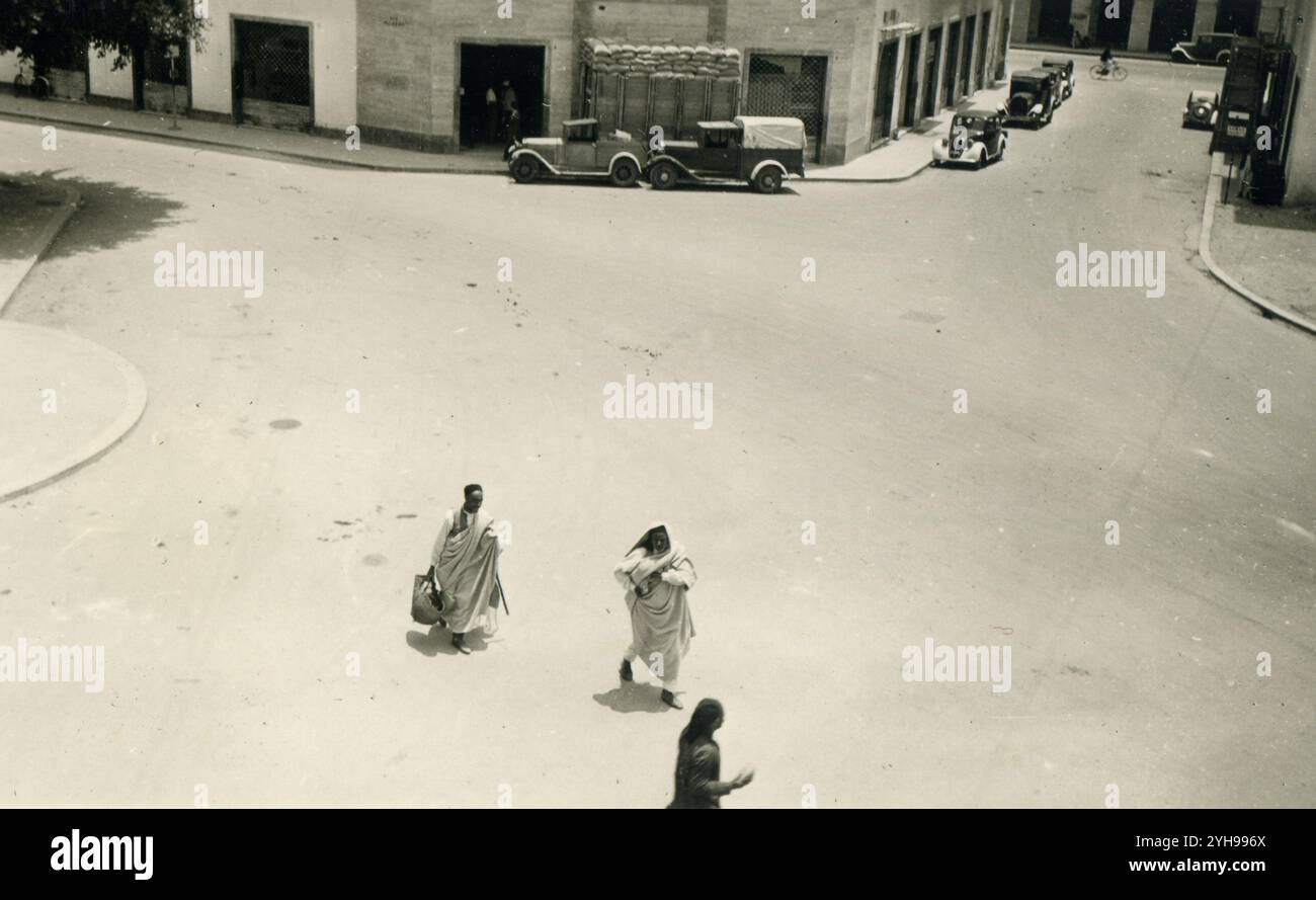 WW2 - WWII, second world war, City of Derna, Libya, Africa, 1942 Stock ...