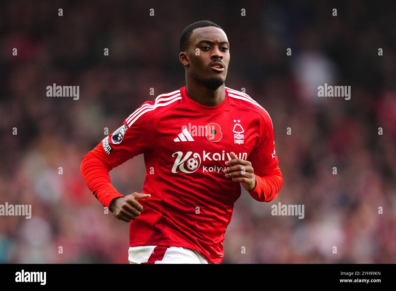 Nottingham Forest's Callum Hudson-Odoi during the Premier League match ...