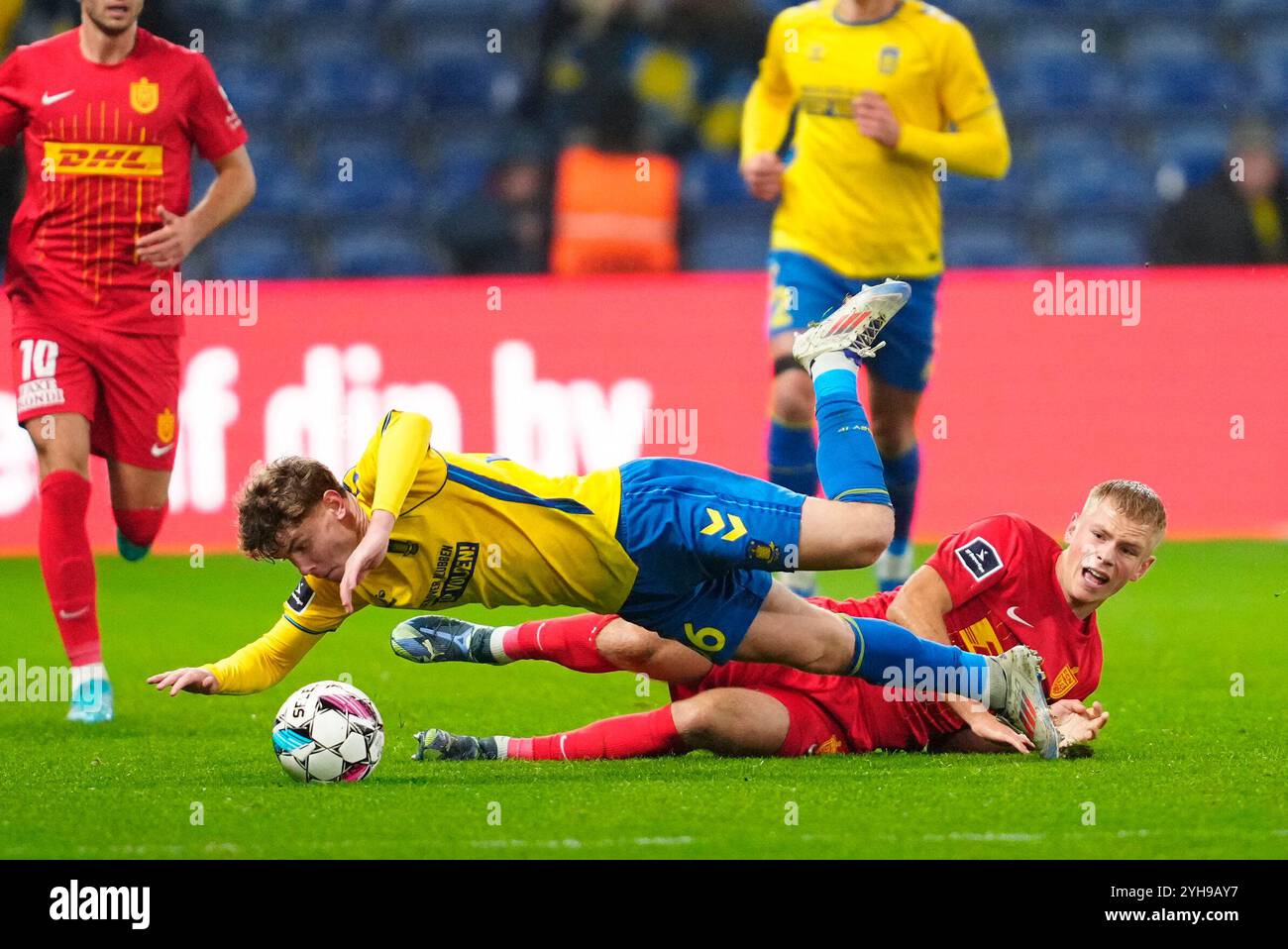 Broendby, Denmark. 10th Nov, 2024. Broendby, Denmark. 10th Nov, 2024 ...