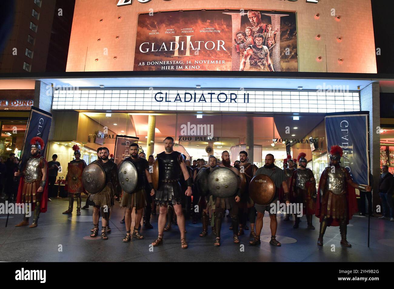 Fan Event GLADIATOR II im Kino Zoo Palast Event-Screening im Zoopalast Berlin, die Gladiatoren ...