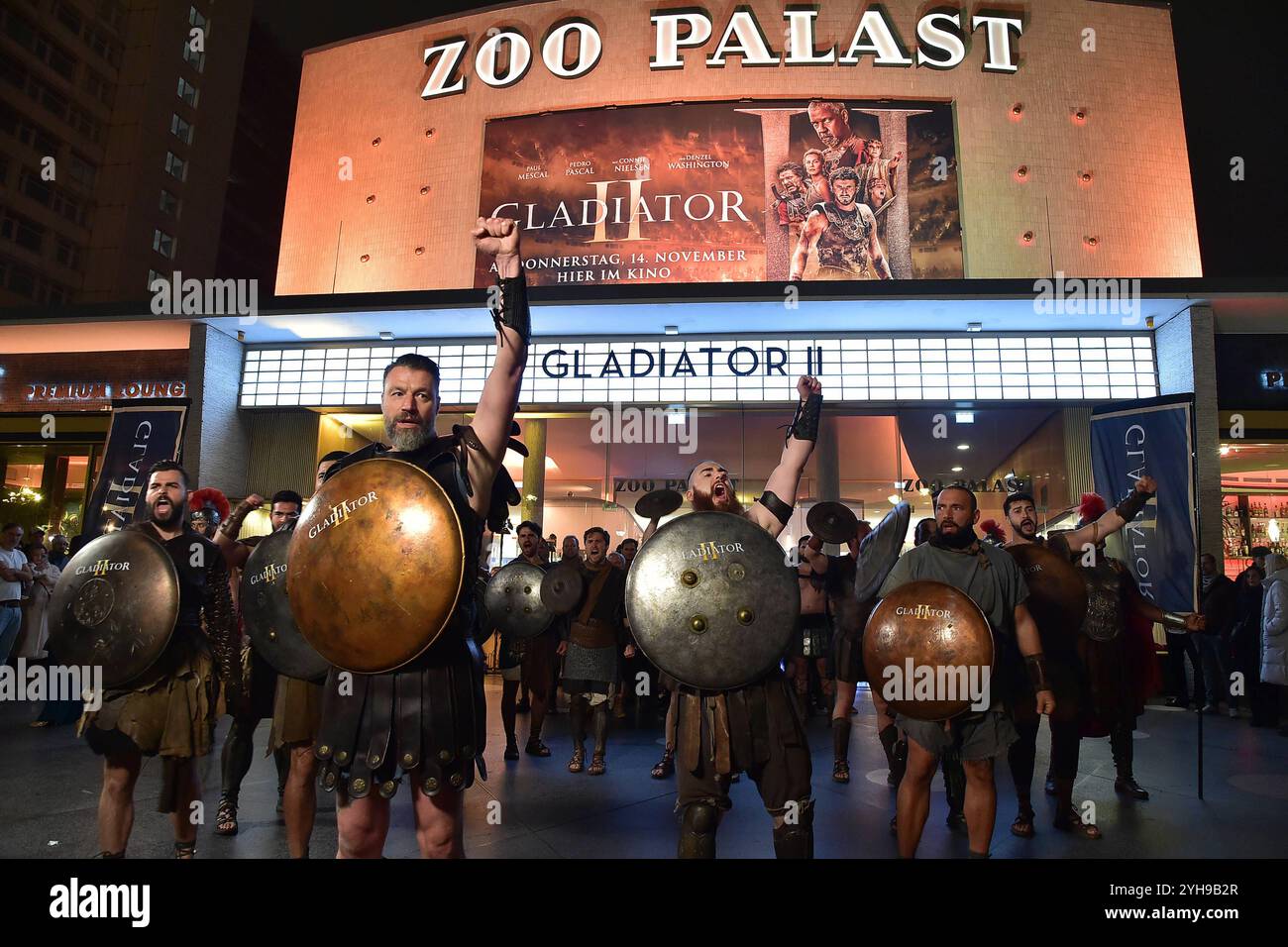 Fan Event GLADIATOR II im Kino Zoo Palast Event-Screening im Zoopalast Berlin, die Gladiatoren ...
