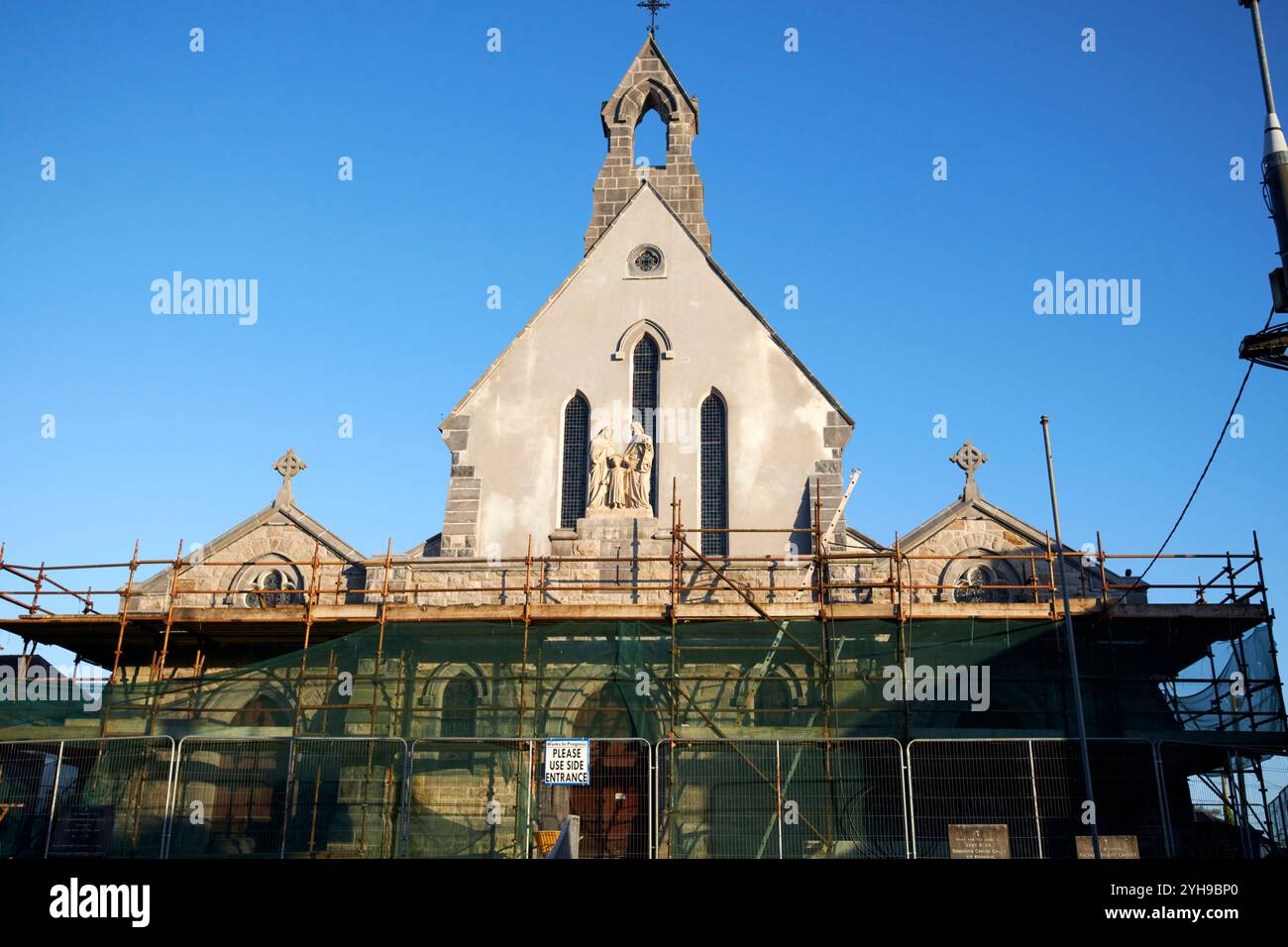 ongoing renovations at the church of the holy family kiltimagh, county ...