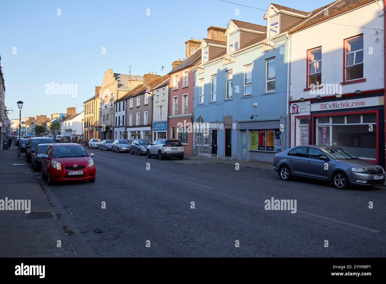 main st kiltimagh, county mayo, republic of ireland Stock Photo - Alamy