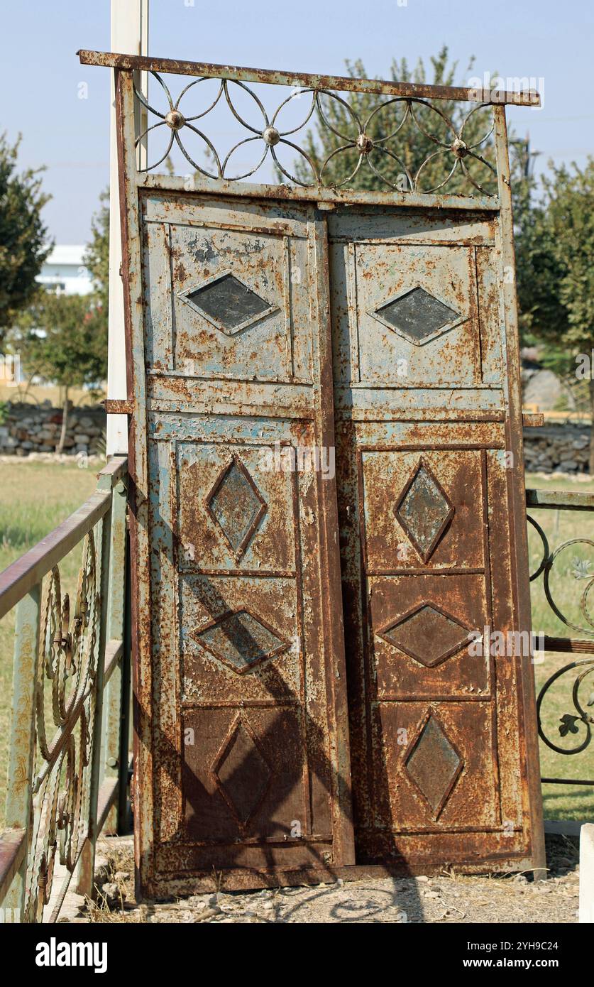 Iconic door which featured in the press photographs by Kaveh Golestan ...