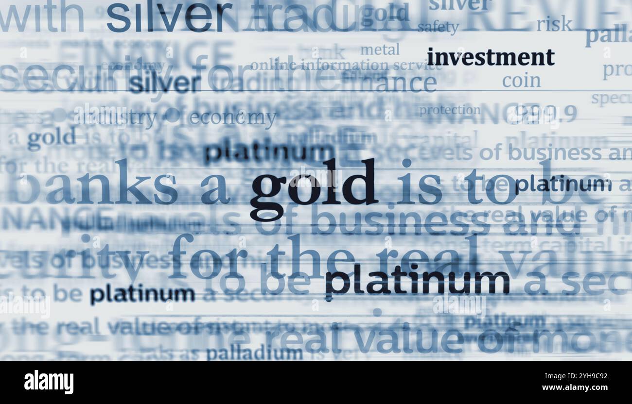 Silver savings investment headline news hi-res stock photography and ...