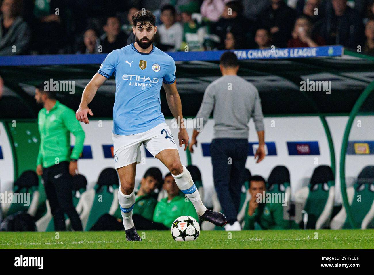 Josko Gvardiol seen during UEFA Champions League game between teams of ...
