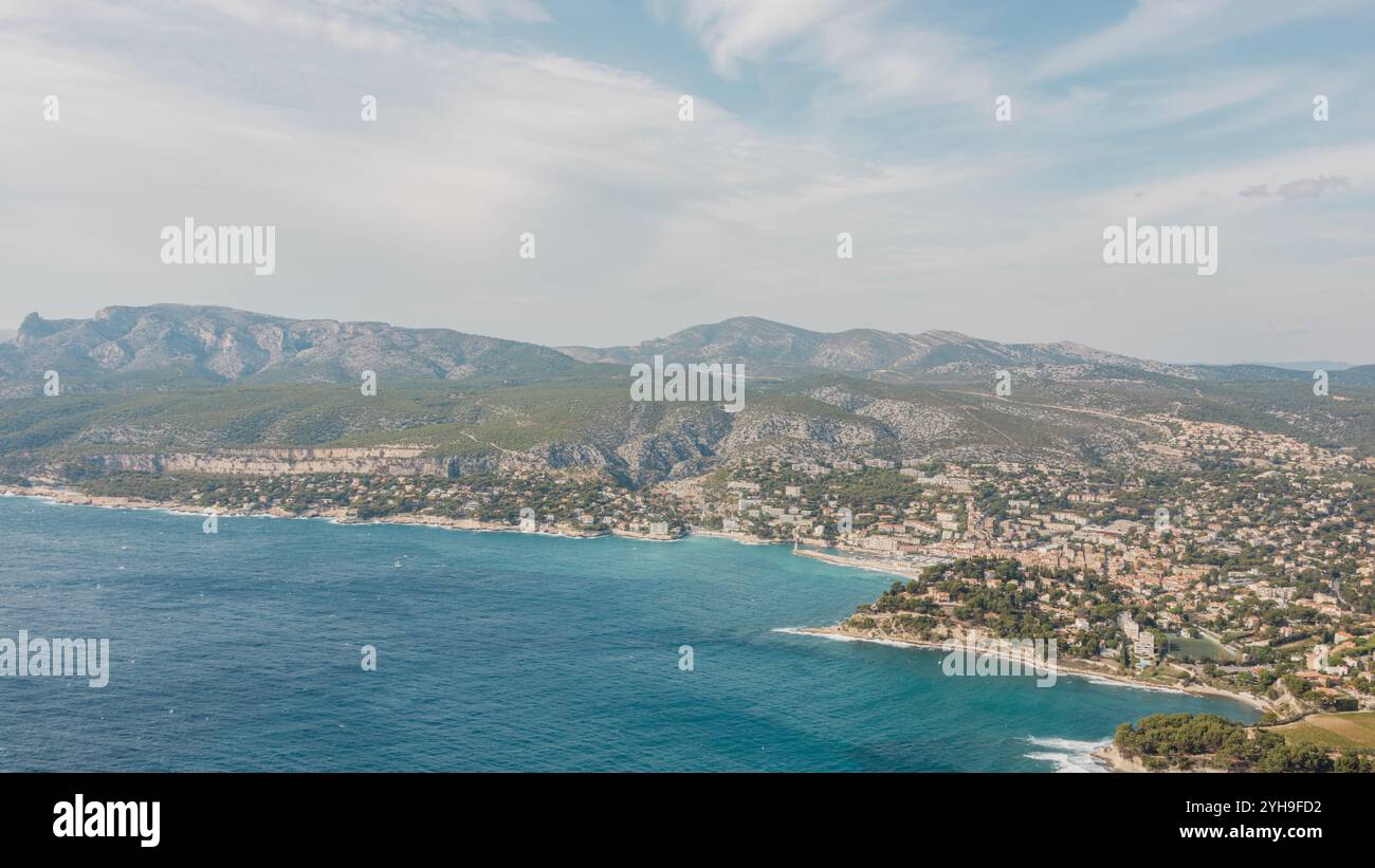 Colorful port of Cassis, Provence South of France Stock Photo - Alamy