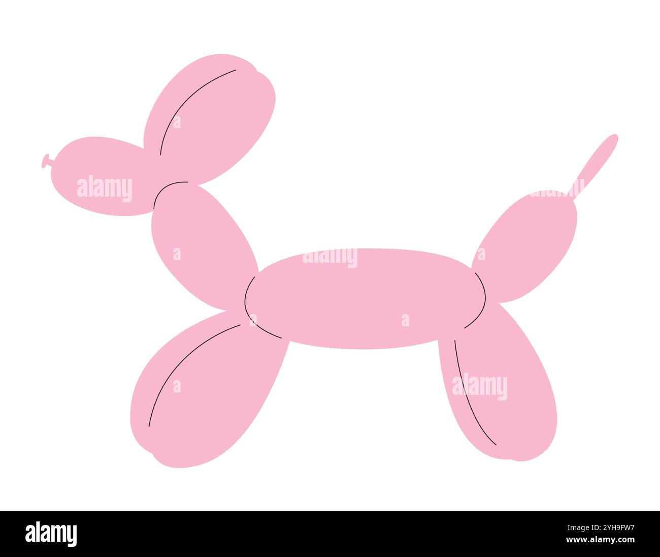 Balloon animal party Stock Vector Images - Alamy