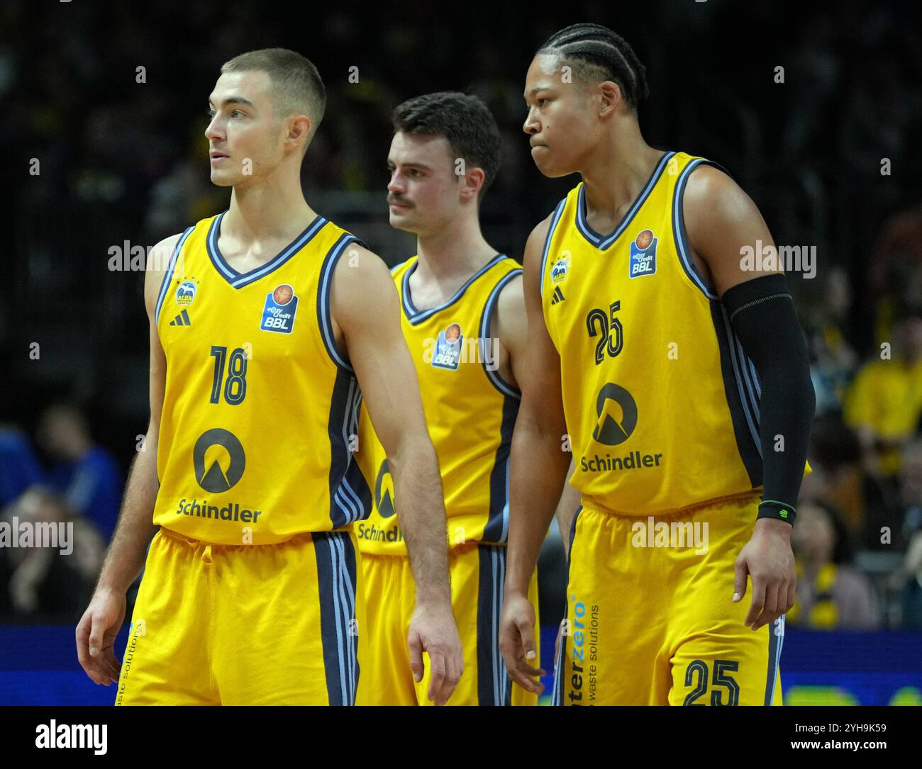 Berlin, Germany. 09th Nov, 2024. Basketball: Bundesliga, Alba Berlin ...