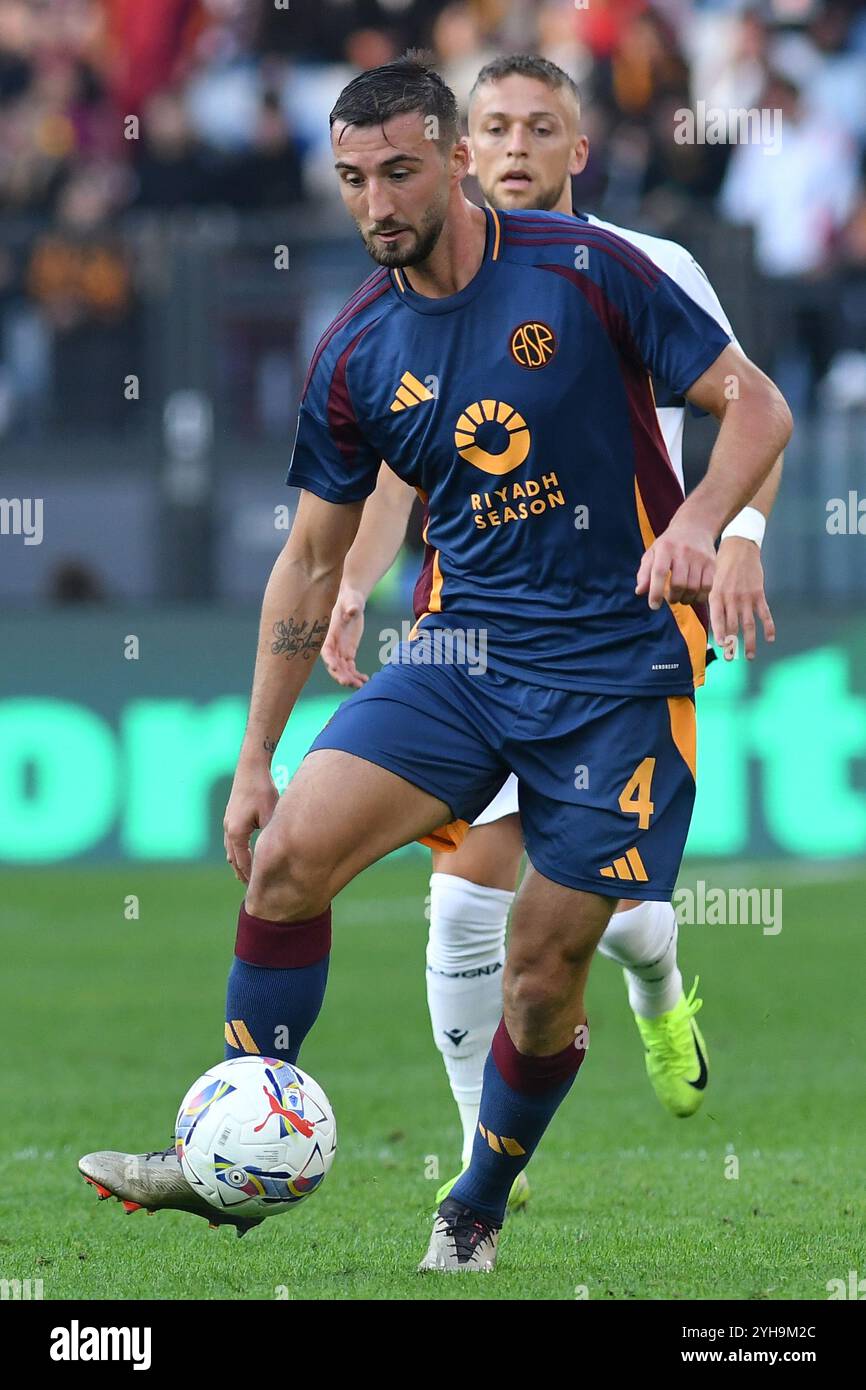Bryan cristante roma 2024 hi-res stock photography and images - Alamy