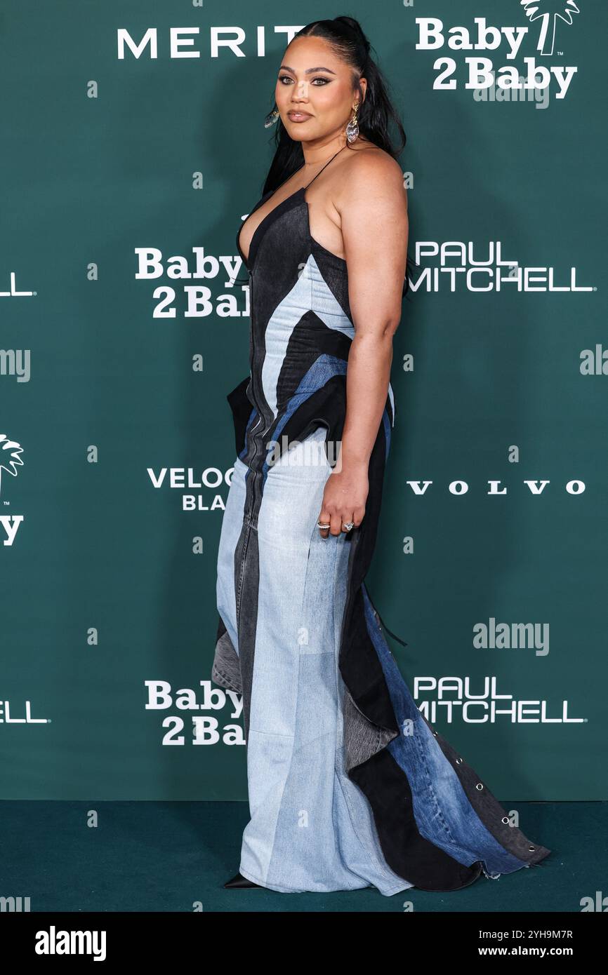 WEST HOLLYWOOD, LOS ANGELES, CALIFORNIA, USA - NOVEMBER 09: Ayesha ...