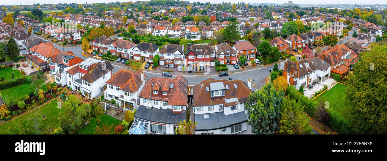 Ealing london aerial hi-res stock photography and images - Alamy