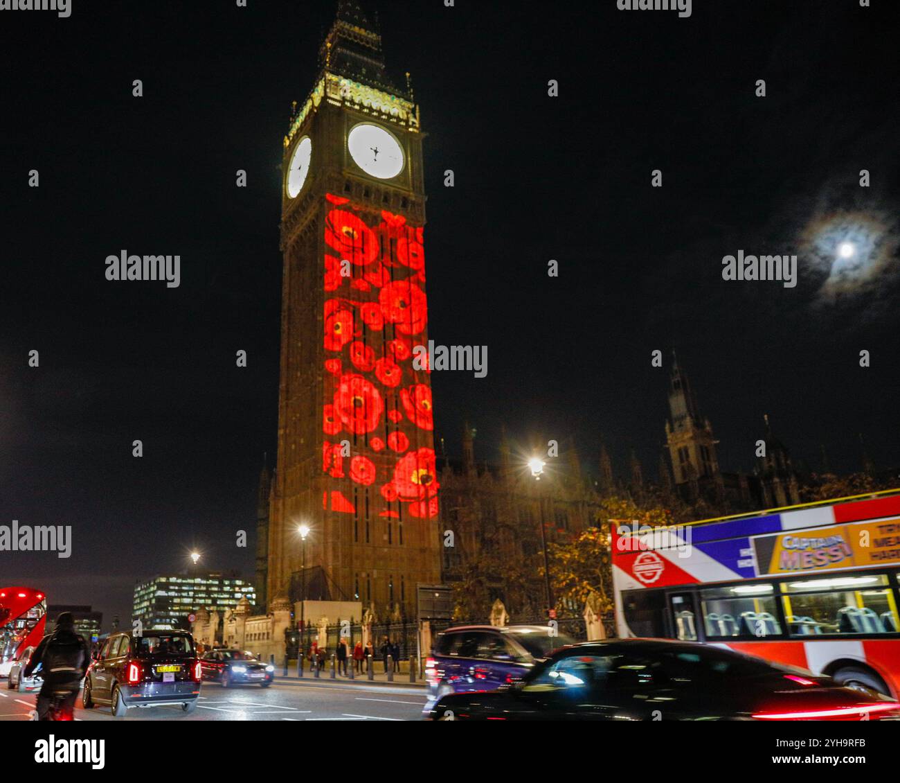 London, UK. 10th Nov, 2024. The Elizabeth Tower, affectionately known ...