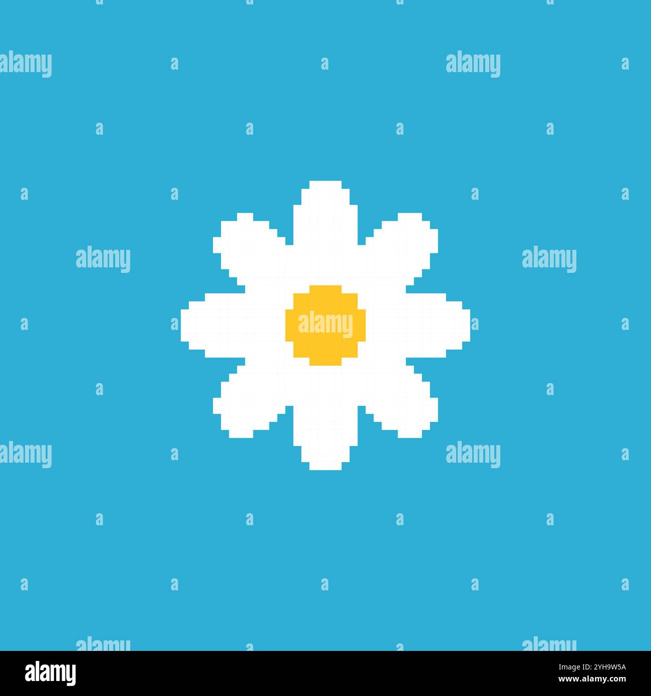 Daisy flower illustration hi-res stock photography and images - Alamy