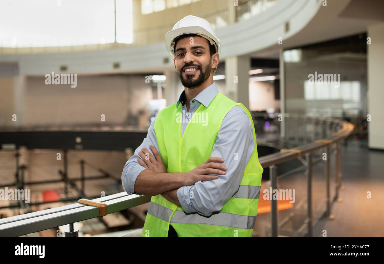 Arab civil engineer construction project hi-res stock photography and ...