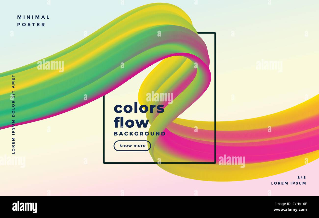 abstract colorful gradient wave background Stock Vector Image & Art - Alamy