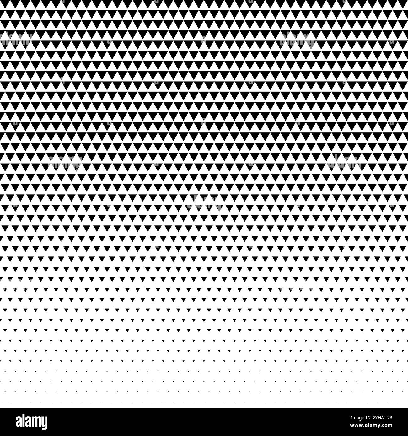 Halftone triangle Black and White Stock Photos & Images - Alamy