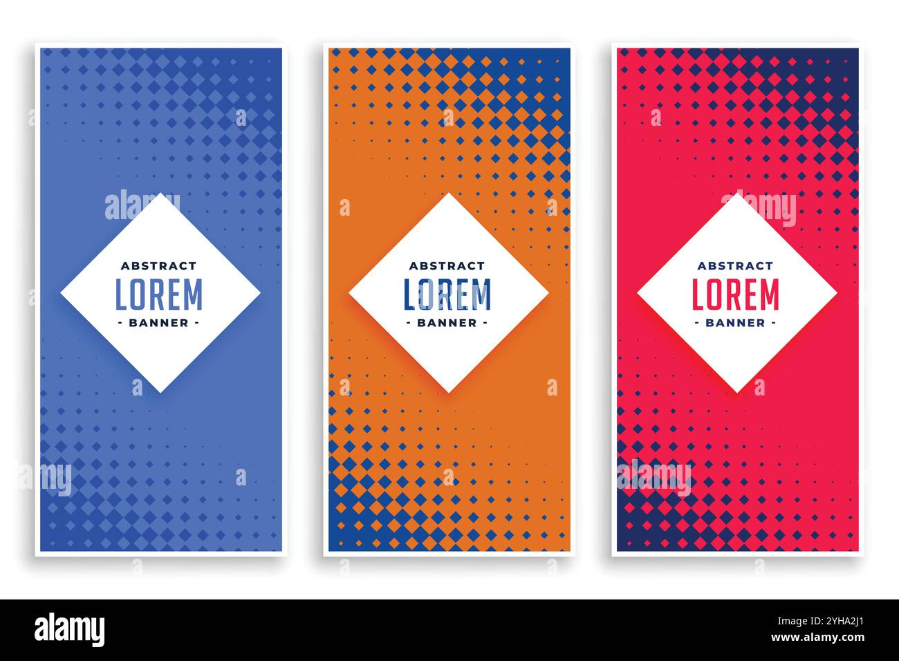 Set vertical banners abstract hi-res stock photography and images - Alamy