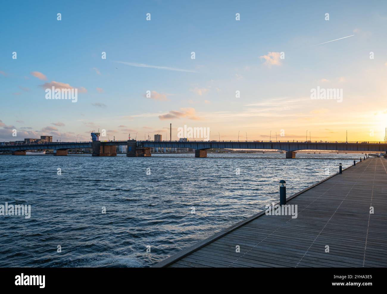 Denmark bridge aalborg hi-res stock photography and images - Alamy