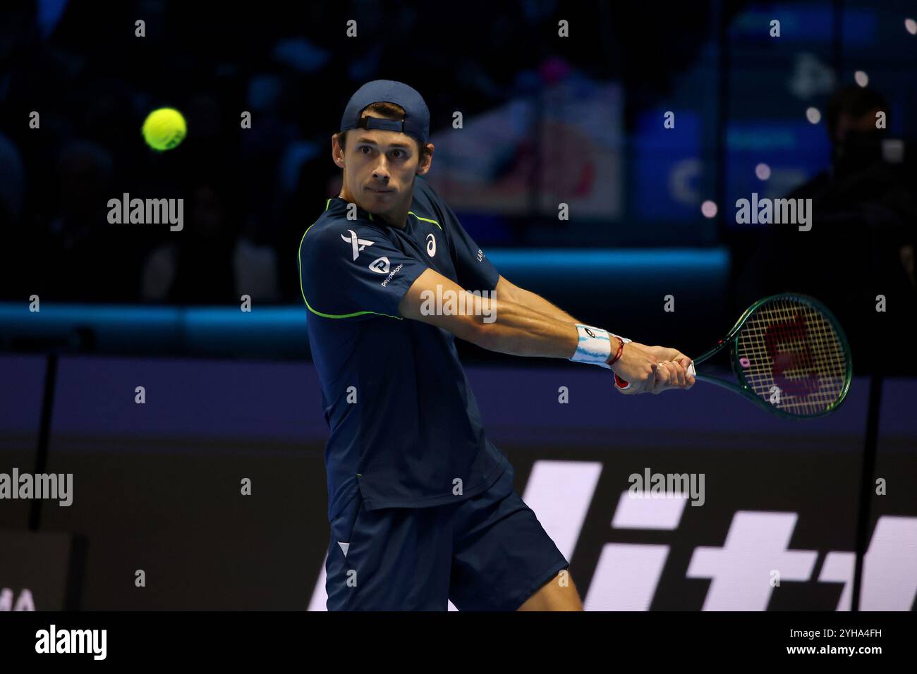 Alexander De Minaur (Australia) during the match agaits Jannik Sinner (Italy) during 2024 ATP ...