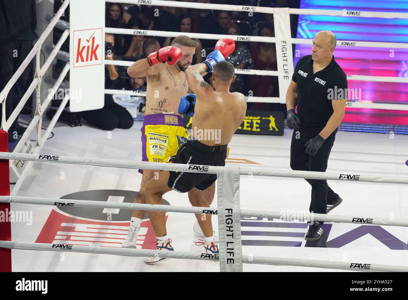 Fame Fighting 2024 Fame Fighting 2024 Kampf zwischen Jakub Merlan ...