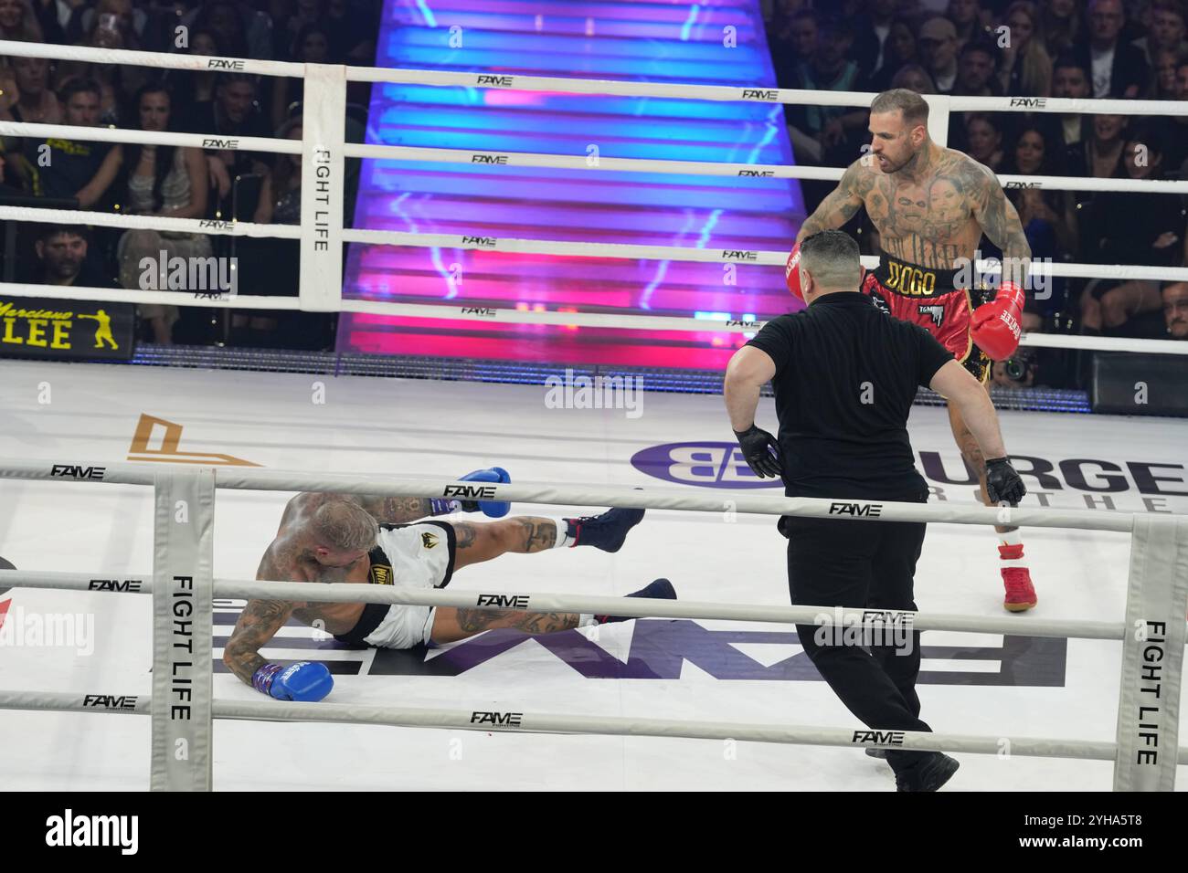 Fame Fighting 2024 Fame Fighting 2024 Kampf zwischen Diogo Sangre vs ...