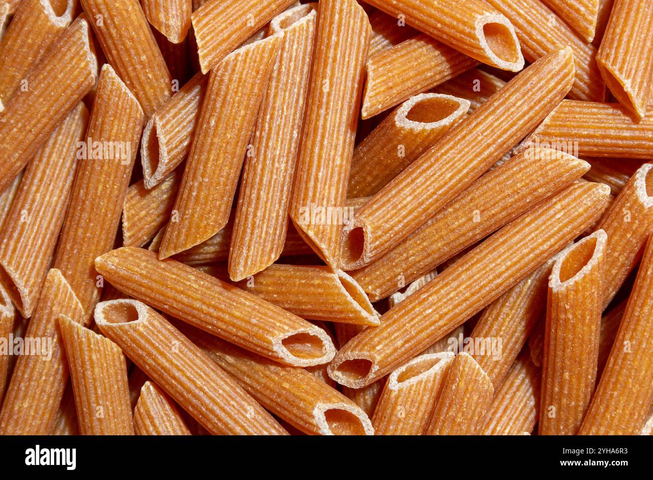 Uncooked Whole Grain Penne Rigate Pasta: A Culinary Canvas of Whole ...