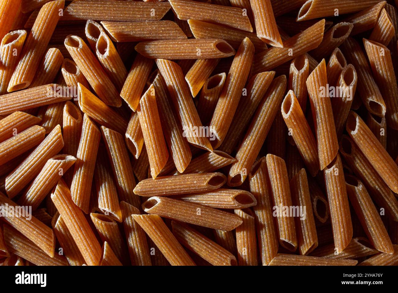 Uncooked Whole Grain Penne Rigate Pasta: A Culinary Canvas of Whole ...